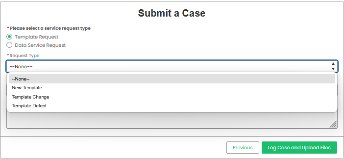 Submitting a Report Request